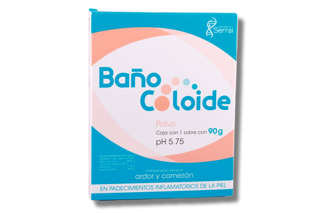 BAÑO COLOIDE SOBRE C/90GR (SERRAL) | Website - Medicine Depot Sureste